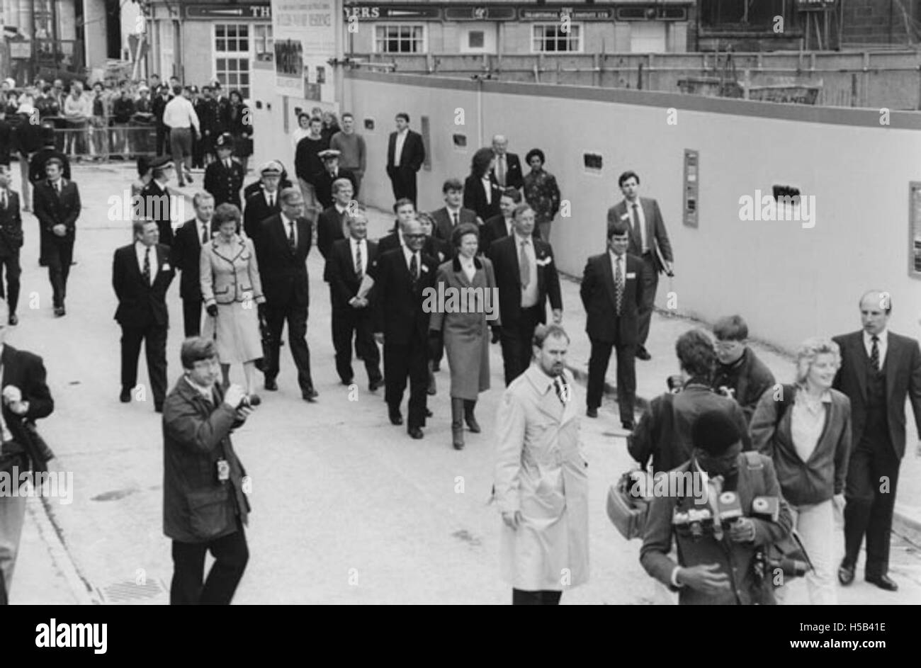 On May 8, 1986, HRH Princess Anne visited the University of London as ...