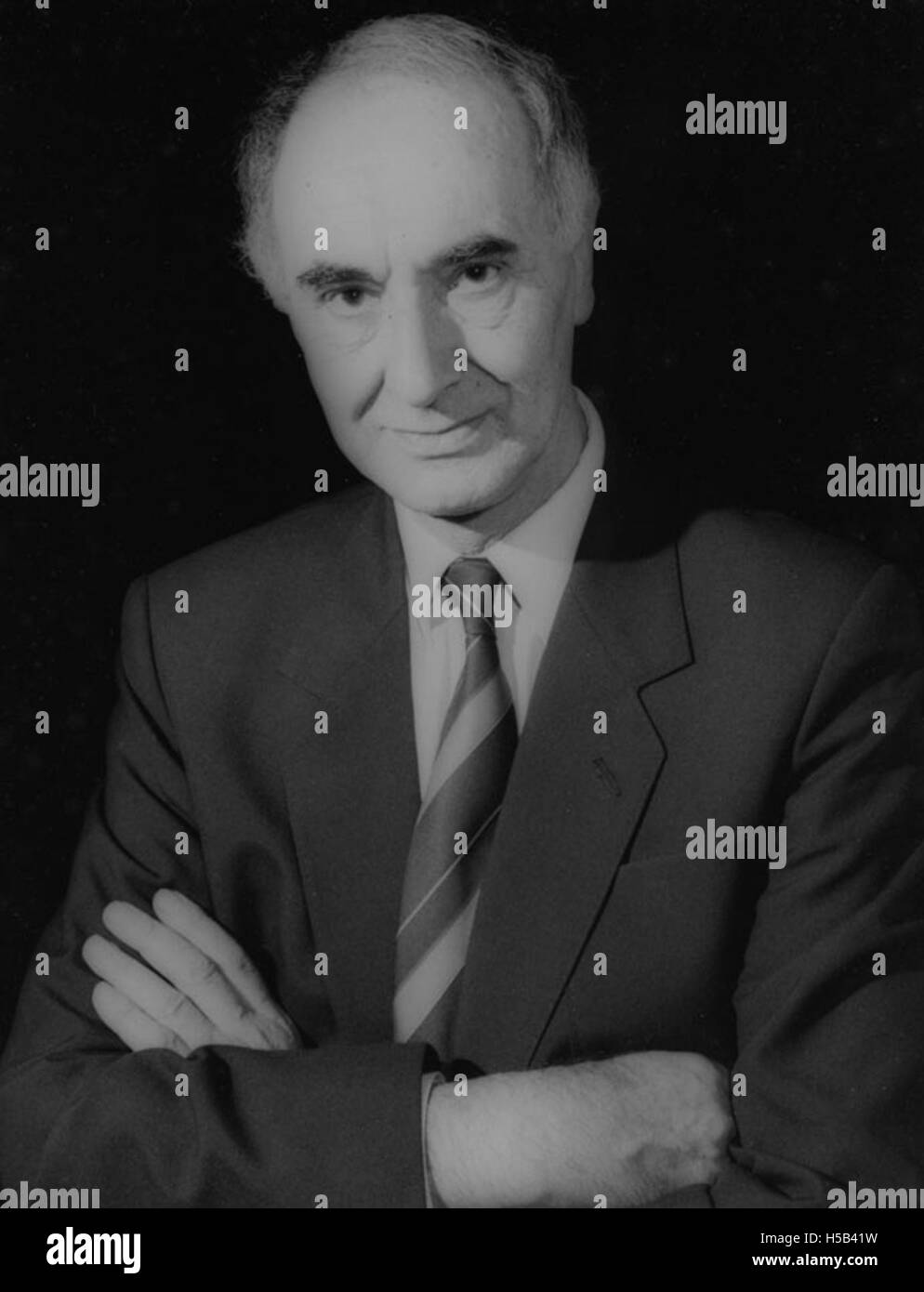 A portrait of Gordon Smith, likely a figure associated with a specific ...