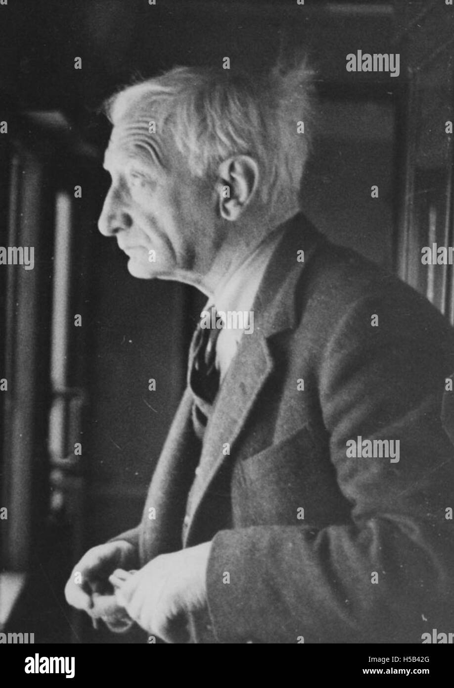 A portrait of William Beveridge from 1947, highlighting his ...