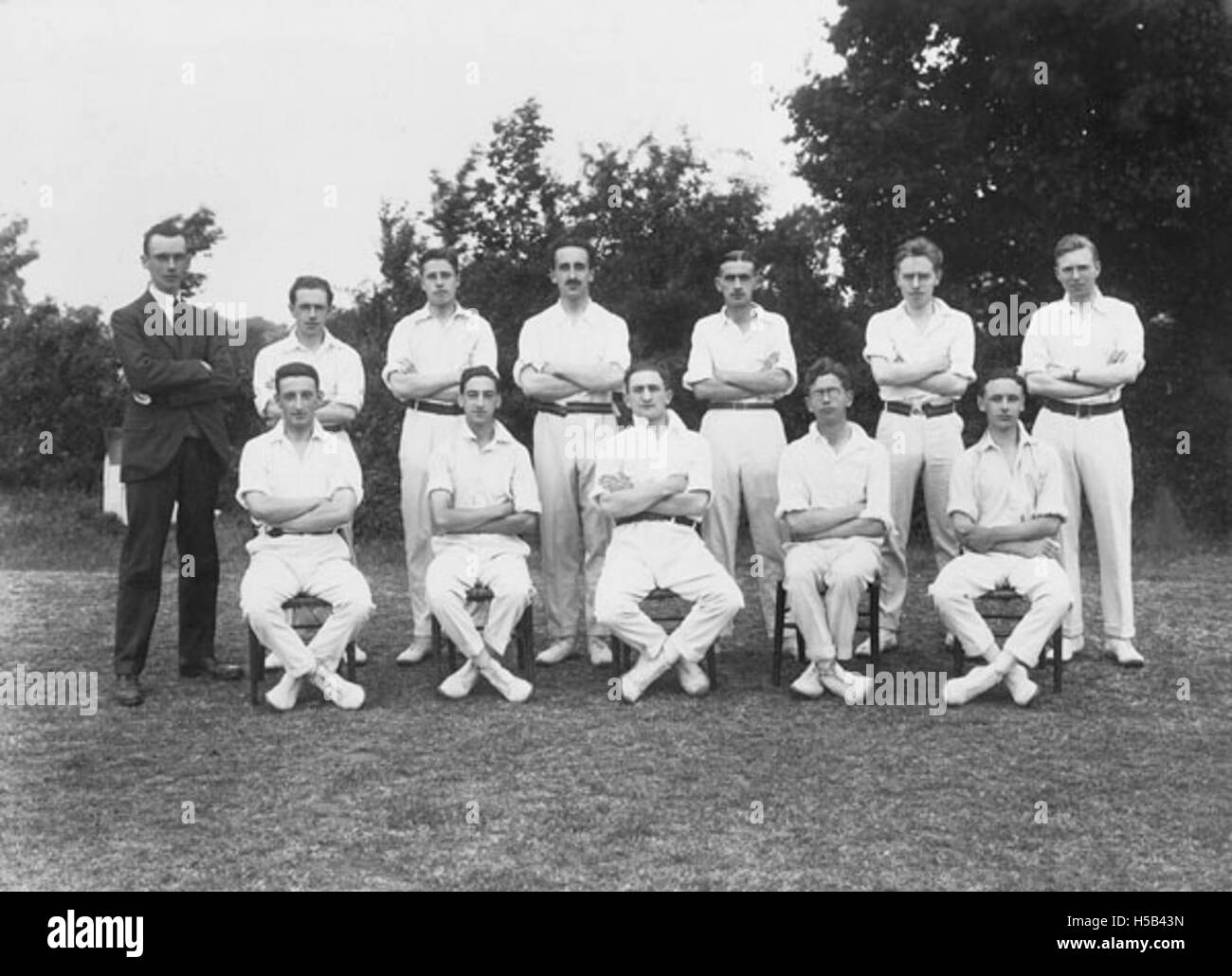 The London School of Economics (LSE) Cricket Team, pictured in 1922 ...