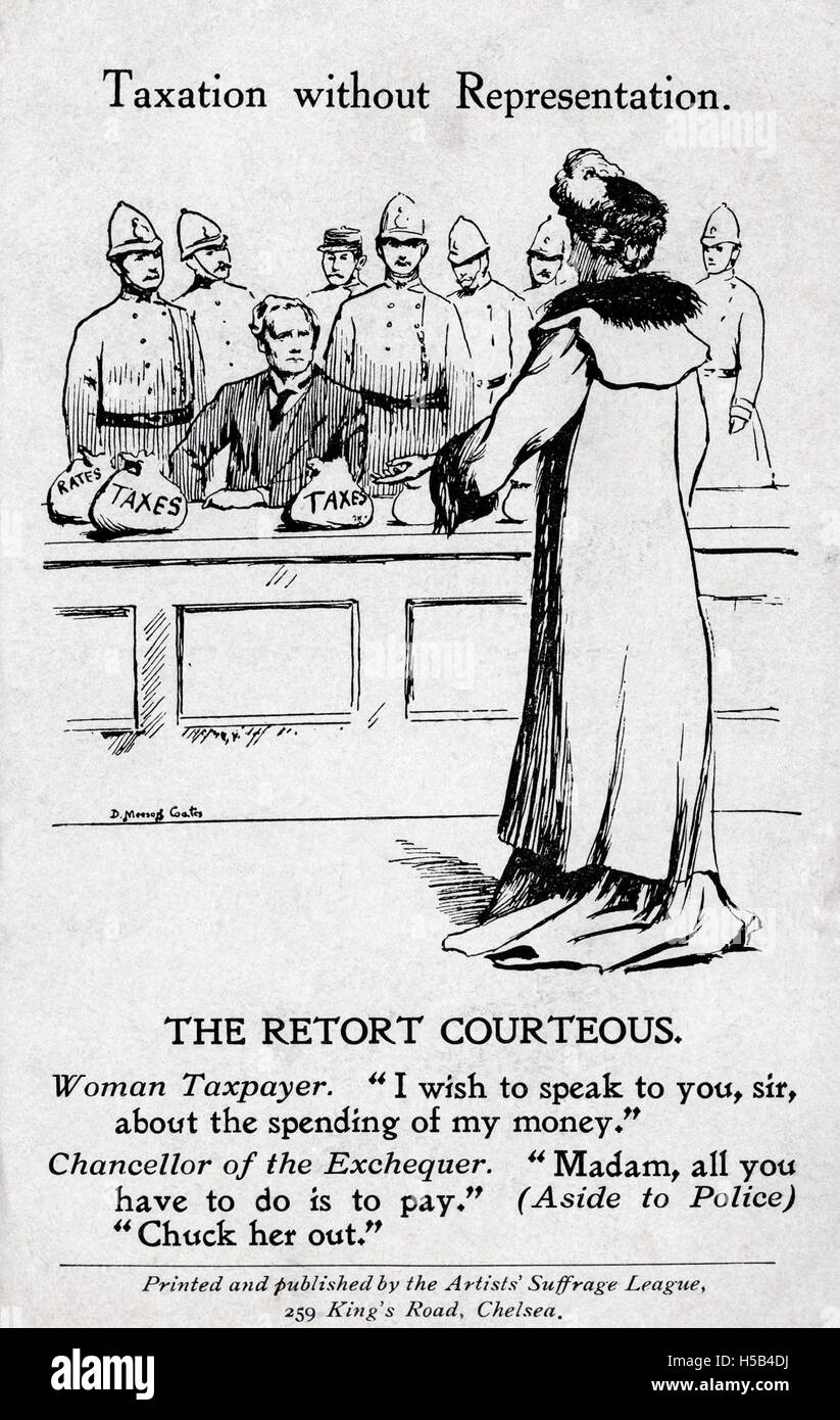 No Taxation Without Representation American Revolution