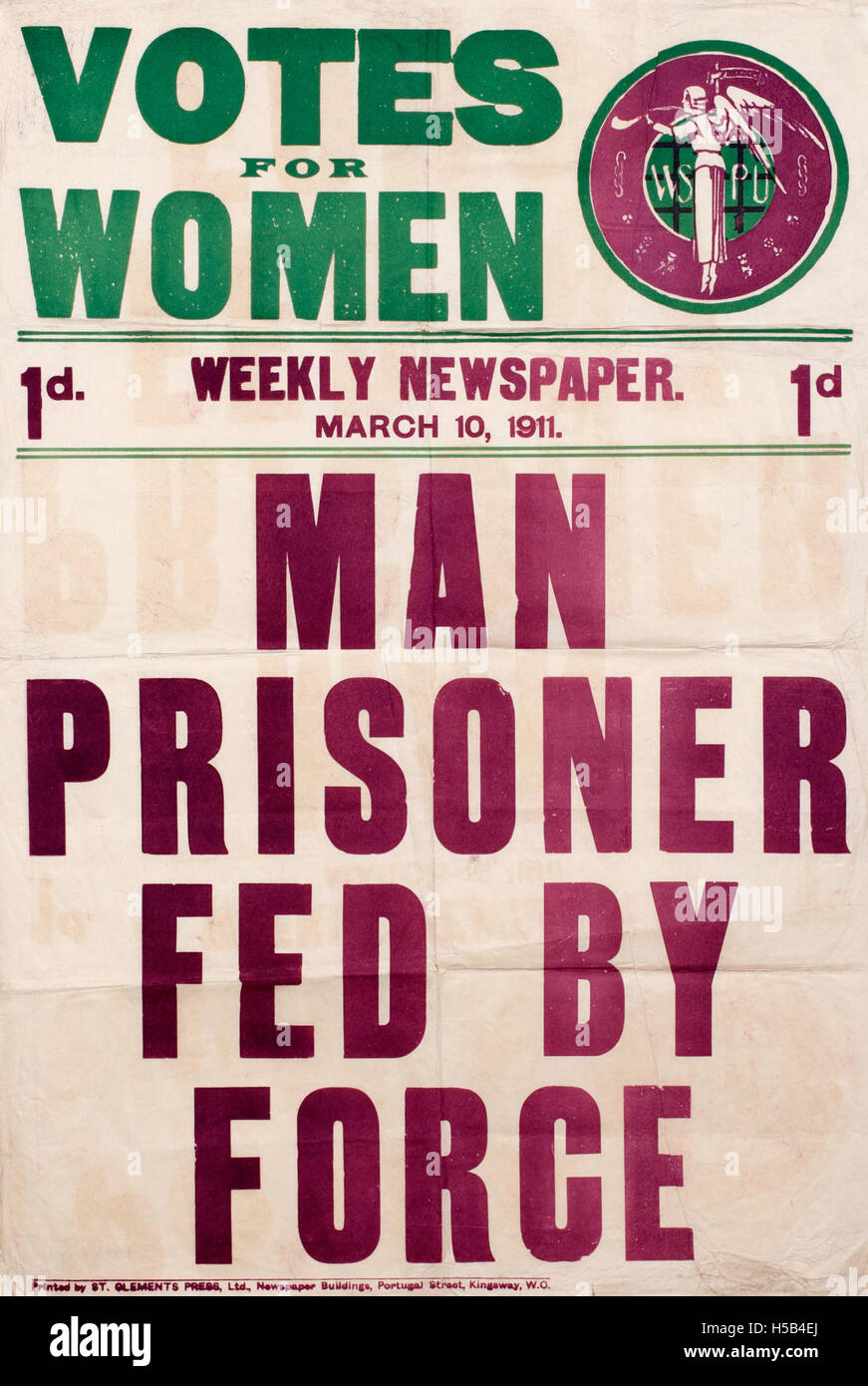 Suffrage poster hi-res stock photography and images - Alamy