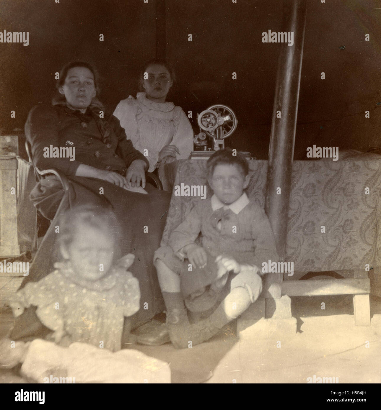 The Bartmann family, photographed in Pietermaritzburg around 1901 ...
