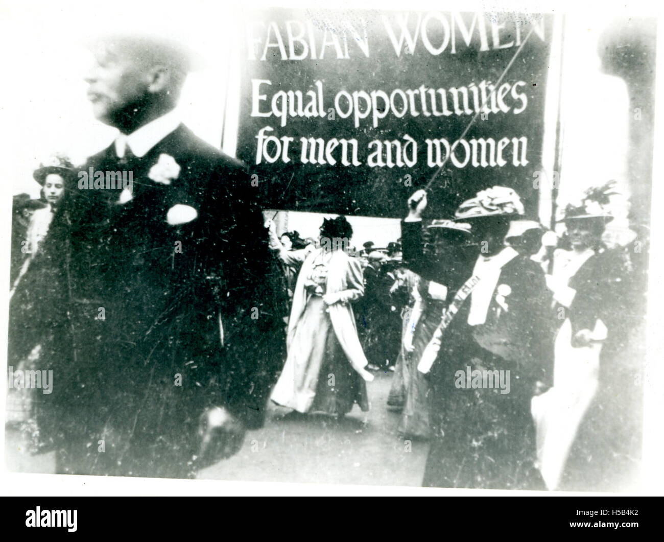 The suffrage parade of circa 1908 highlights the women’s suffrage ...