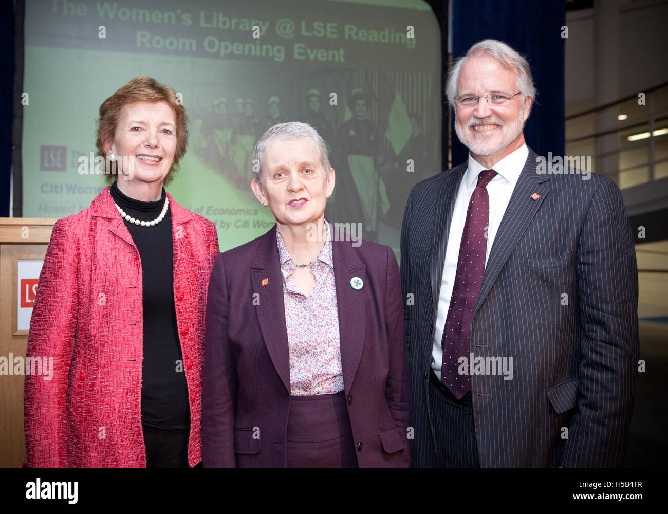 This photograph features Mary Robinson, Elizabeth Chapman, and ...