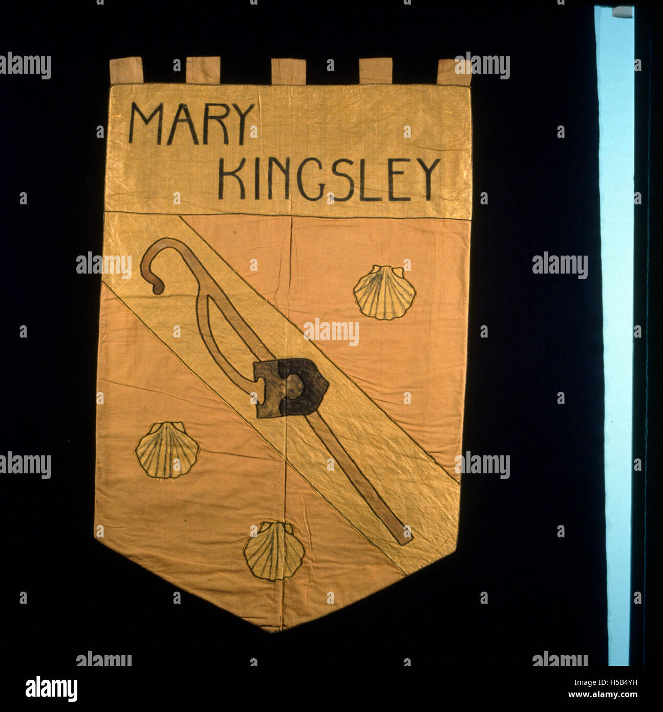 A suffrage banner is a historical artifact used during the women's ...