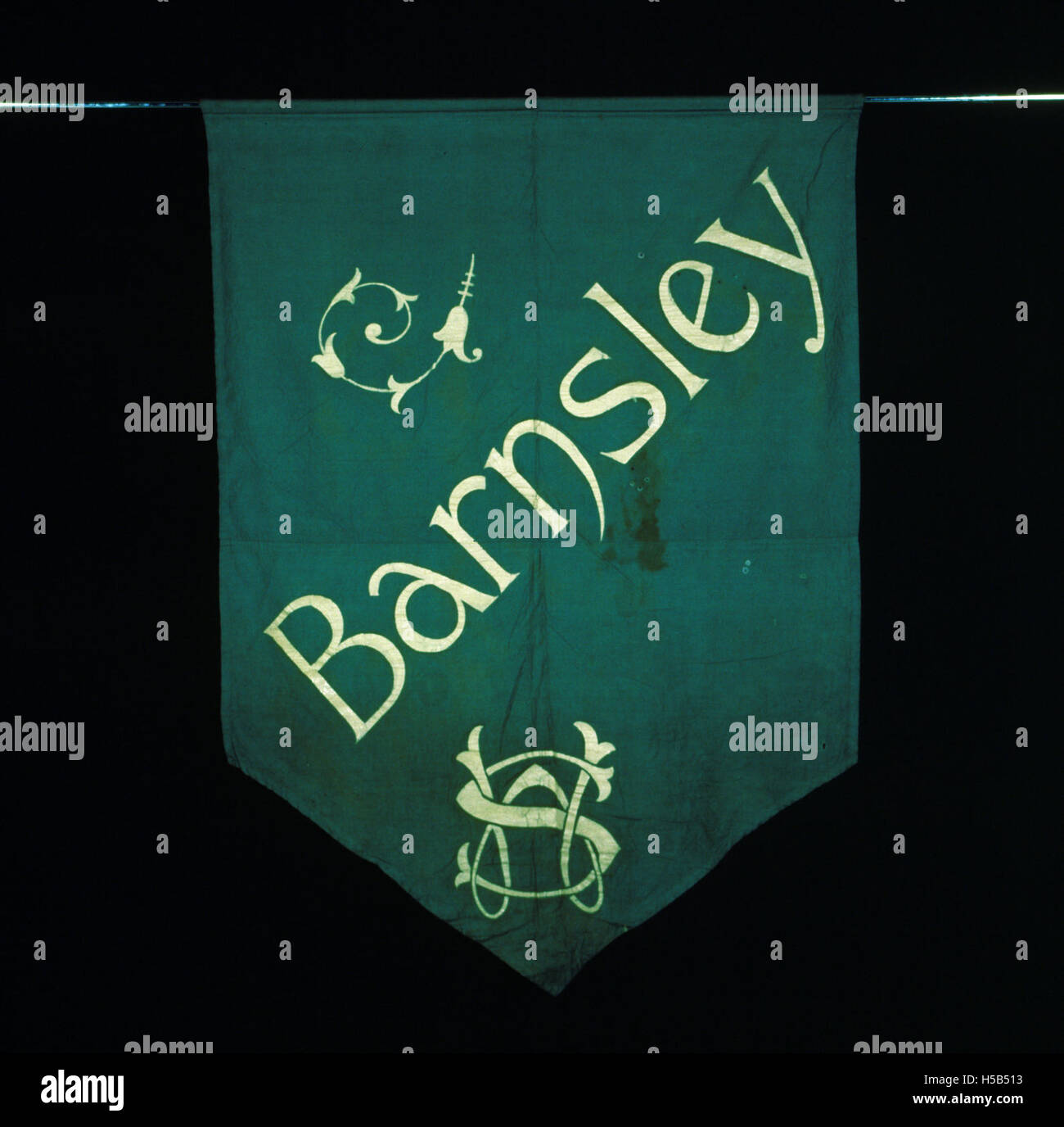 A suffrage banner displayed in support of women's rights and the fight ...