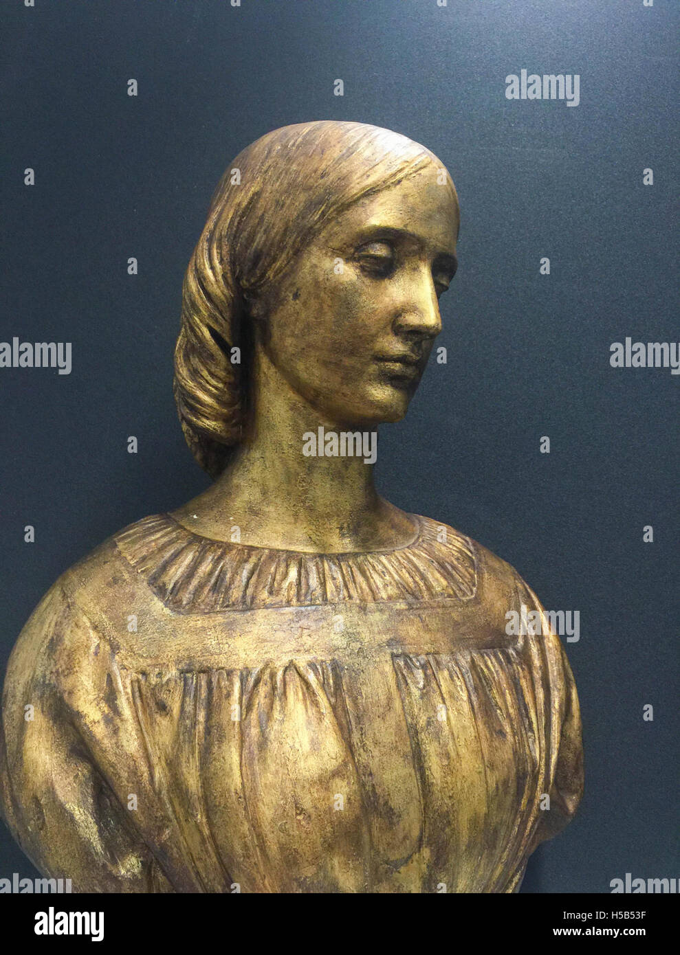 A bust of Josephine Butler, a prominent social reformer known for her ...