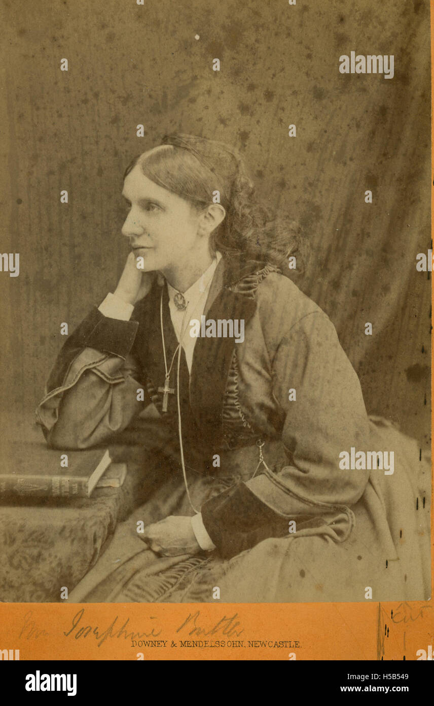 Josephine Butler was a social reformer known for her advocacy for women ...