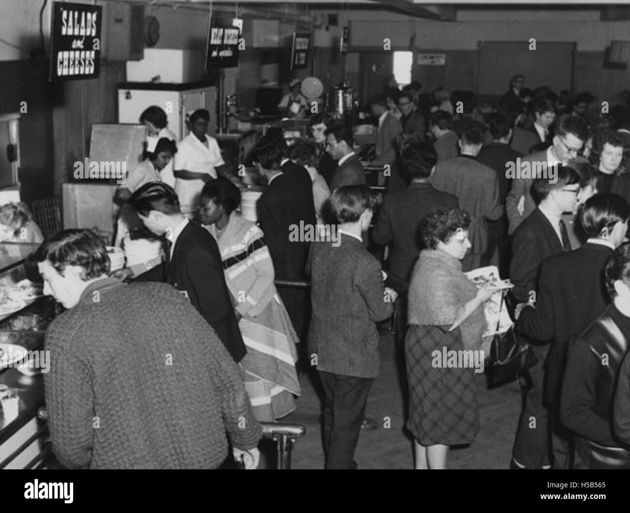 A photograph of The Refectory, captured in 1964. This image reflects ...
