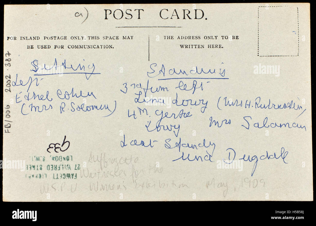 Exhibition 1909 hi-res stock photography and images - Alamy