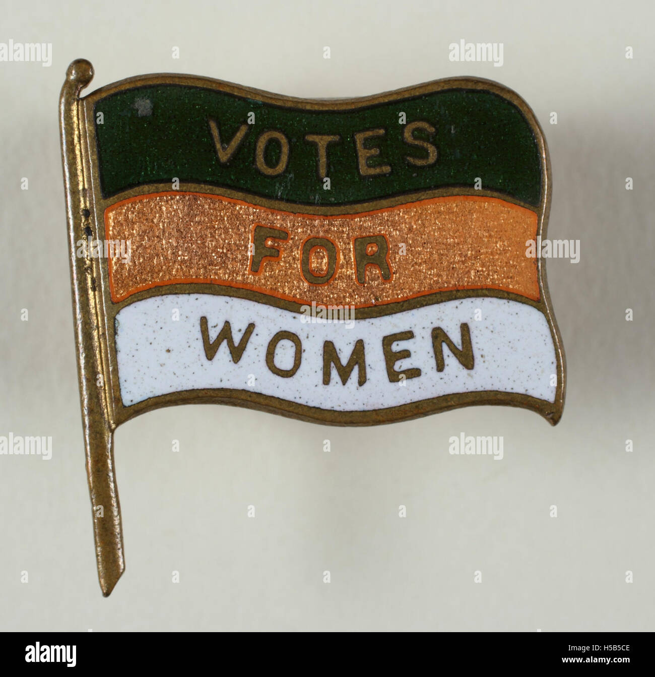 A depiction of the suffrage campaigning by the Women's Freedom League ...