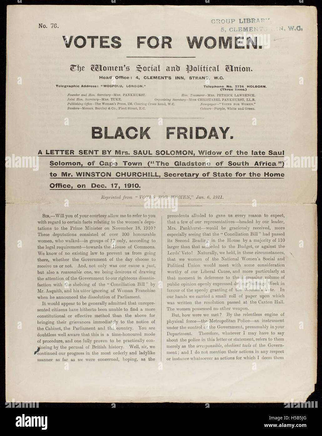 This historical letter from Mrs. Saul Solomon, dated 1911, refers to an ... This historical letter from Mrs. Saul Solomon, dated 1911, refers to an ...
