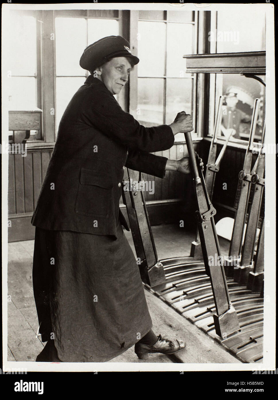 This photograph from circa 1914 shows women on the home front during ...