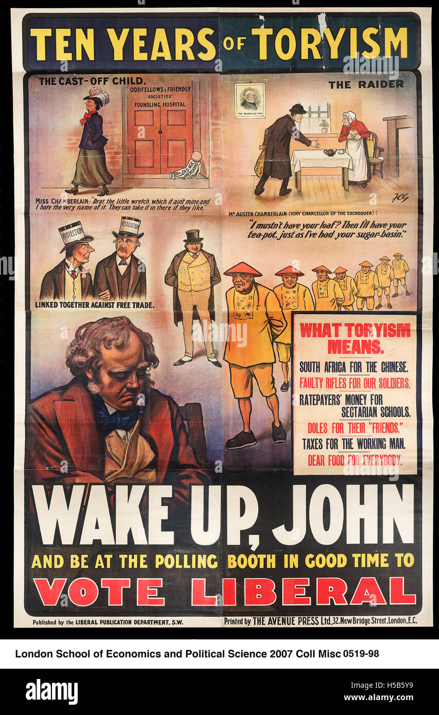 This reference to 'Ten Years of Toryism' likely refers to a period in ...