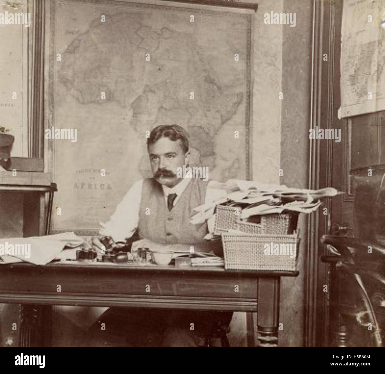 E.D. Morel, a prominent British political activist and journalist, is ...