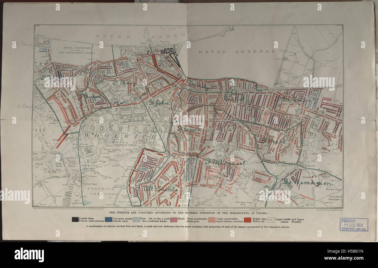 Victorian poverty map hi-res stock photography and images - Alamy