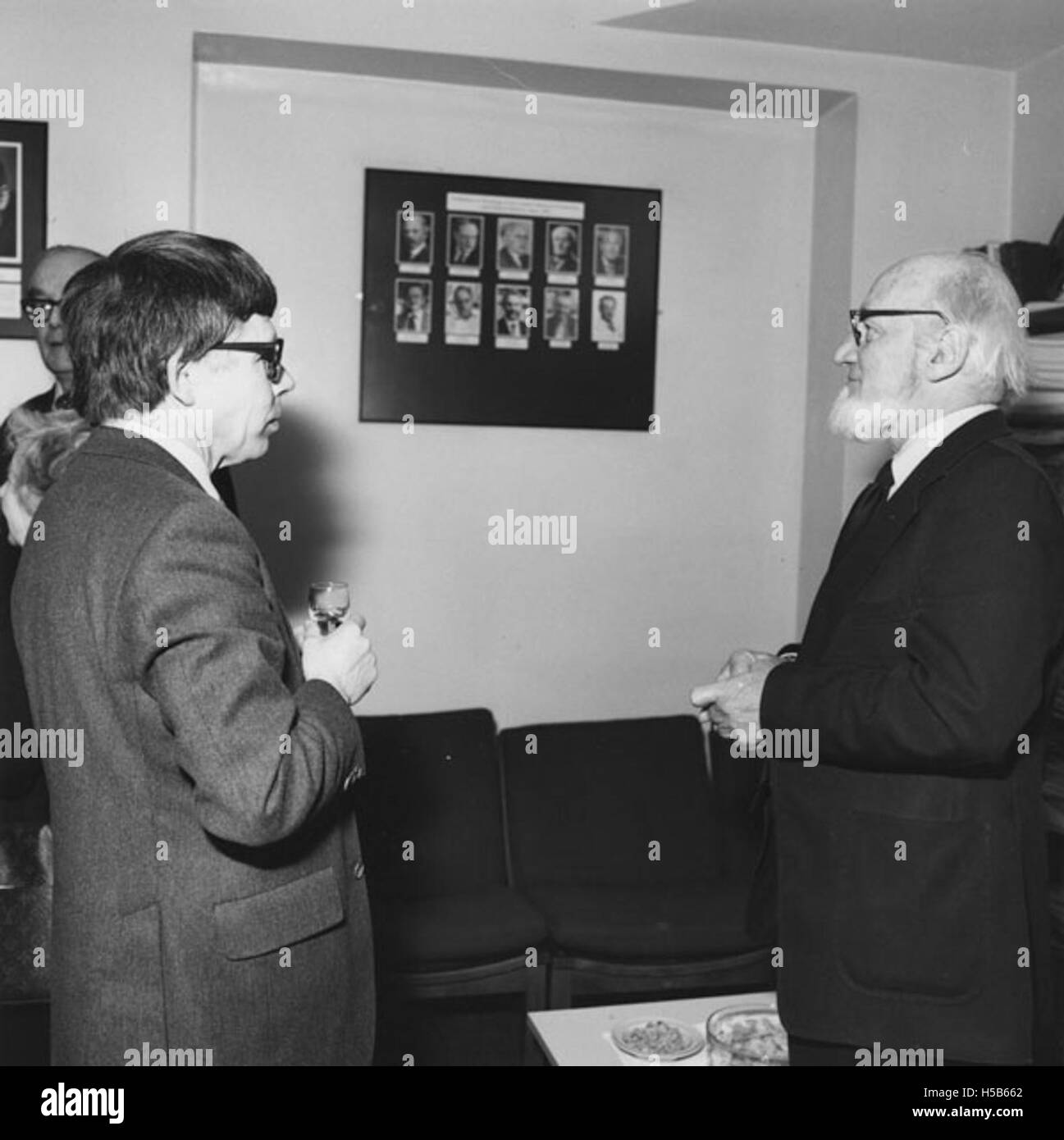 Commemorative reception Black and White Stock Photos & Images - Alamy