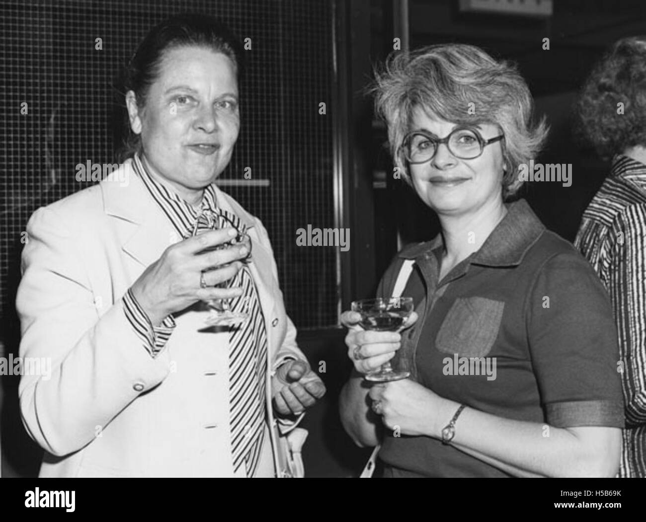 A photograph marking the naming ceremony of the Lionel Robbins Building ...