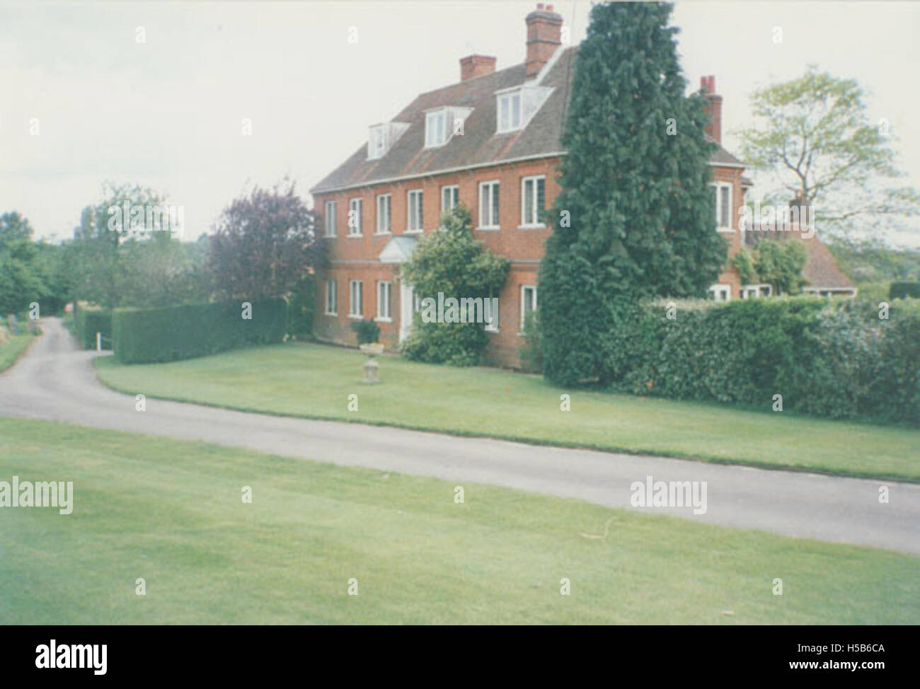 A photograph of Borough Farm taken in 1993. The farm is documented as ...