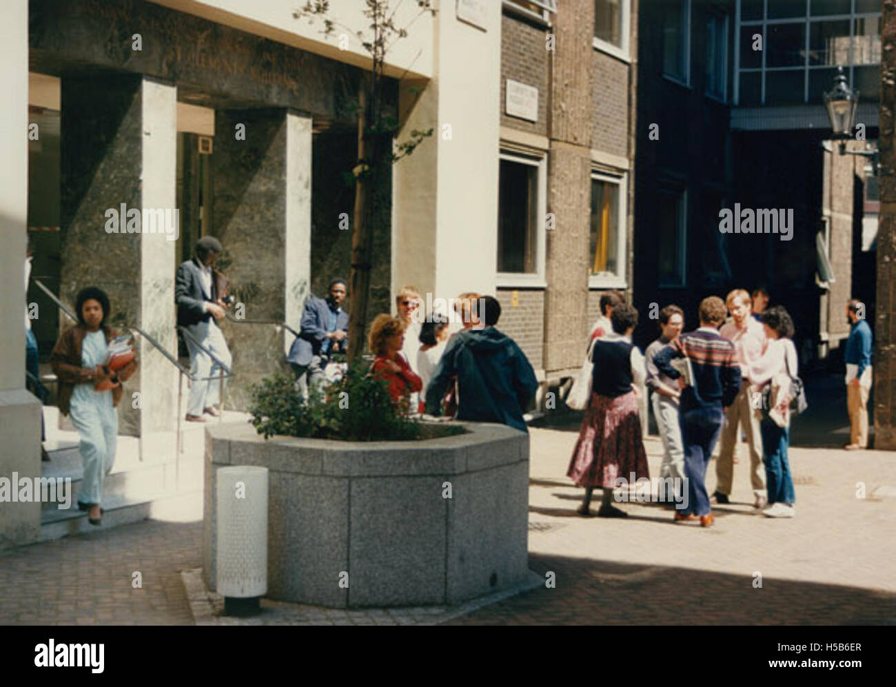 The St Clements Building in 1985, a structure which may have historical ...