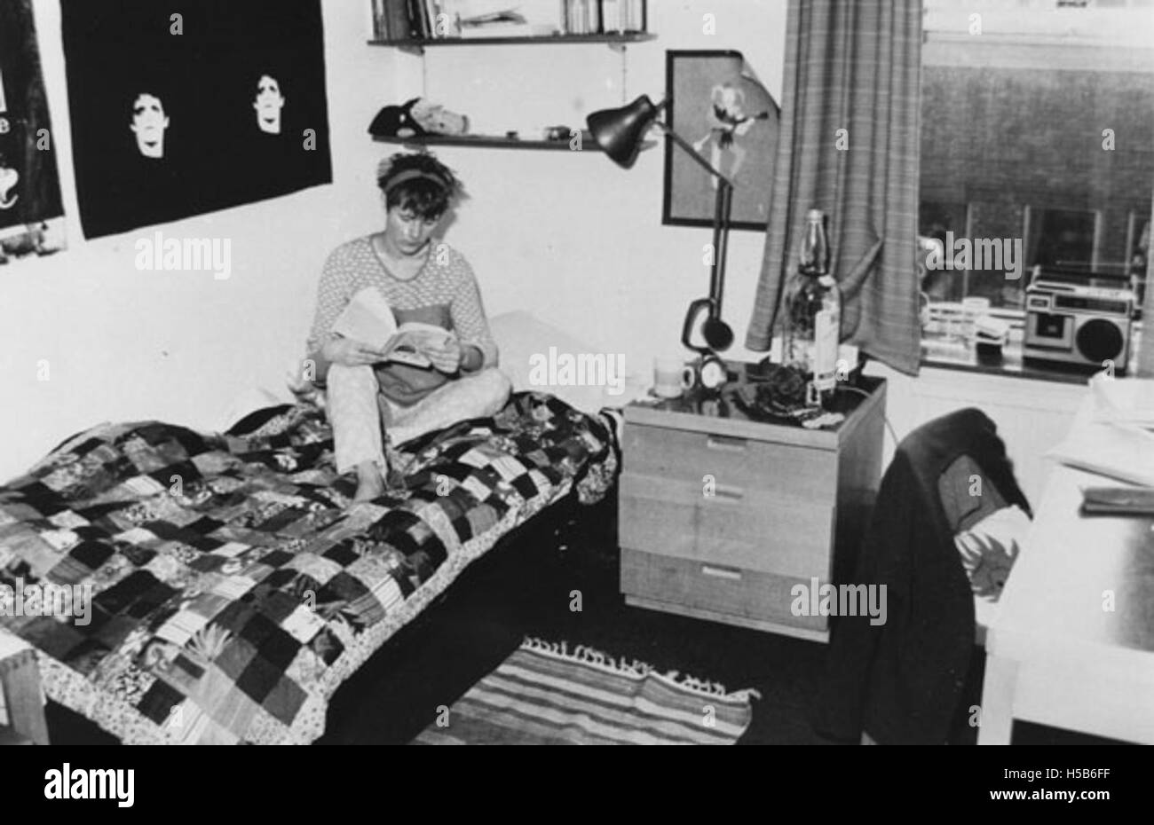 1980s student accommodation hi-res stock photography and images - Alamy