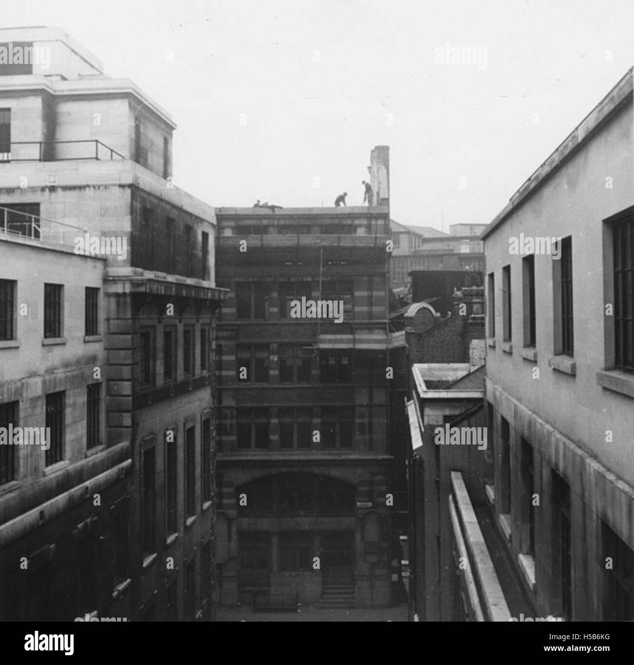 The St Clements Press Building, captured in 1960, showcases ...