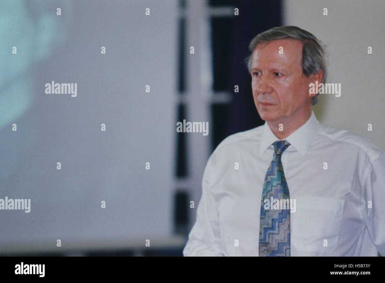 This photograph captures the farewell reception of Anthony Giddens, a ...