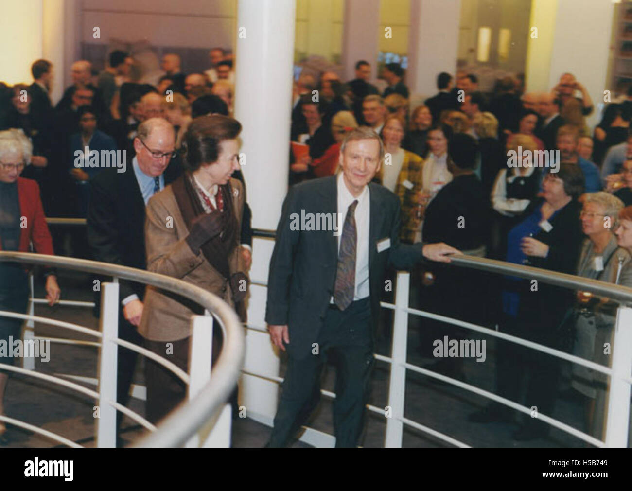 This photograph captures the official opening of the redeveloped ...