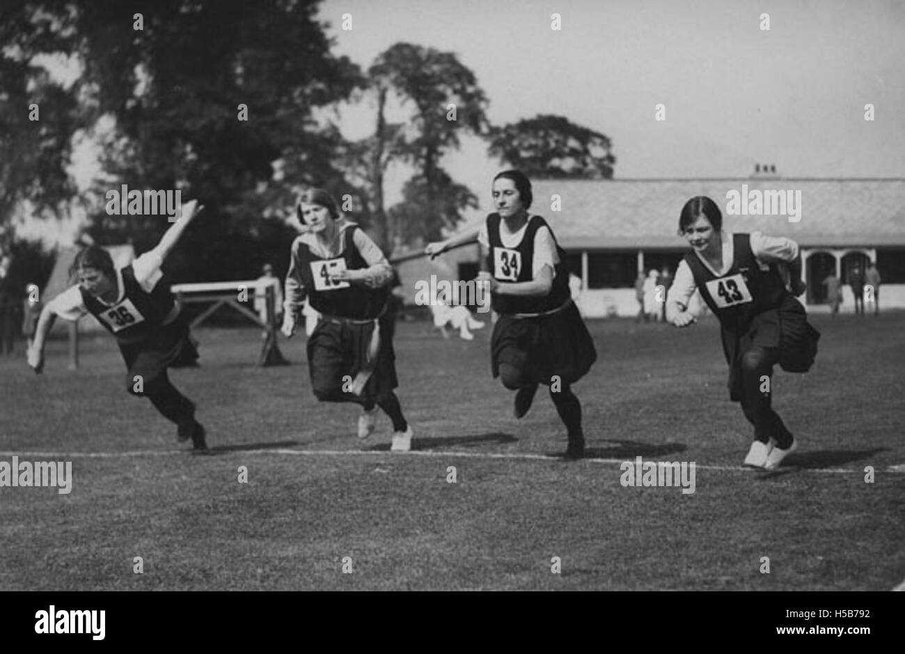 LSE Sports Day, Malden Sports Ground, c1920s Stock Photo - Alamy