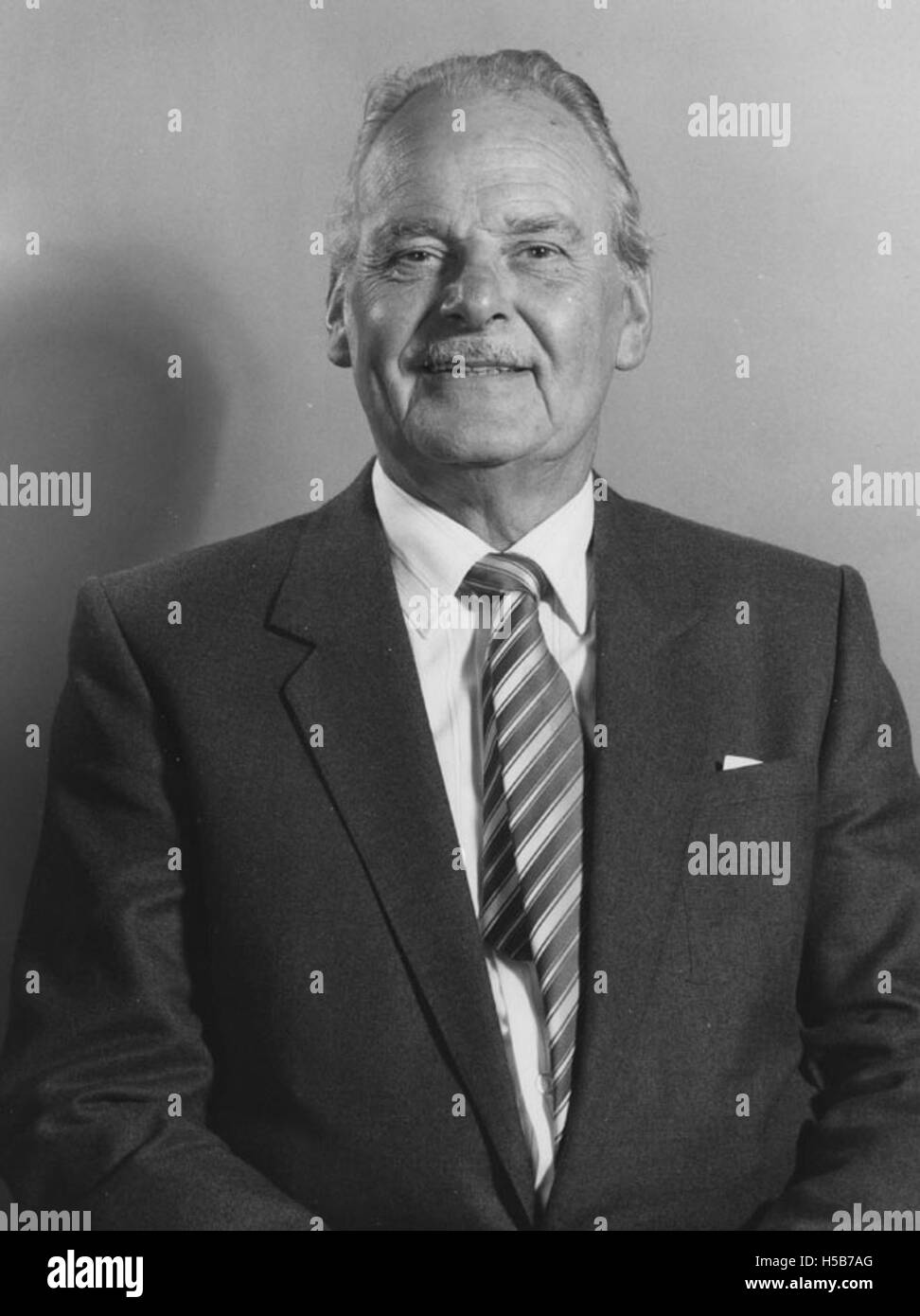 William (Bill) C. Frisby is captured in this photograph from 1983 ...