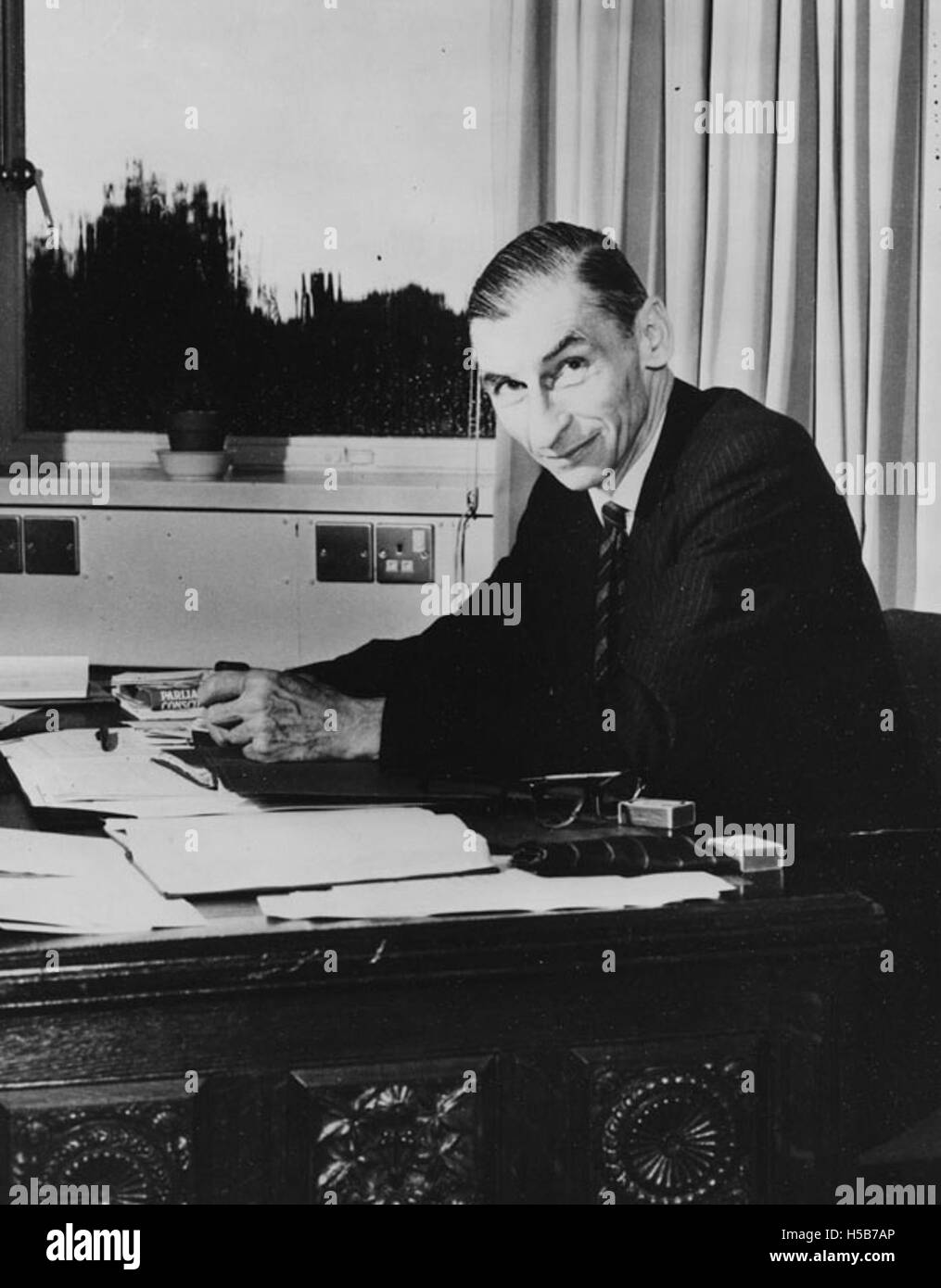 L. C. B. (Jim) Gower, a prominent figure in the 1950s, is captured in ...