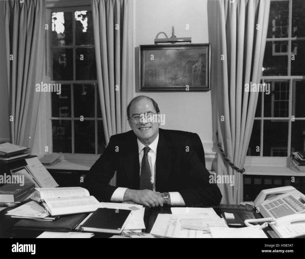 A portrait of Anthony Grabiner, taken around 2000, showcasing him in a ...