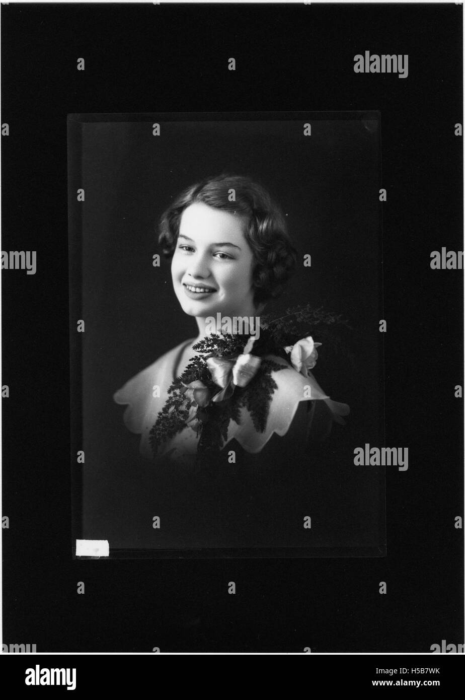 Portrait photograph of unidentified woman Stock Photo - Alamy