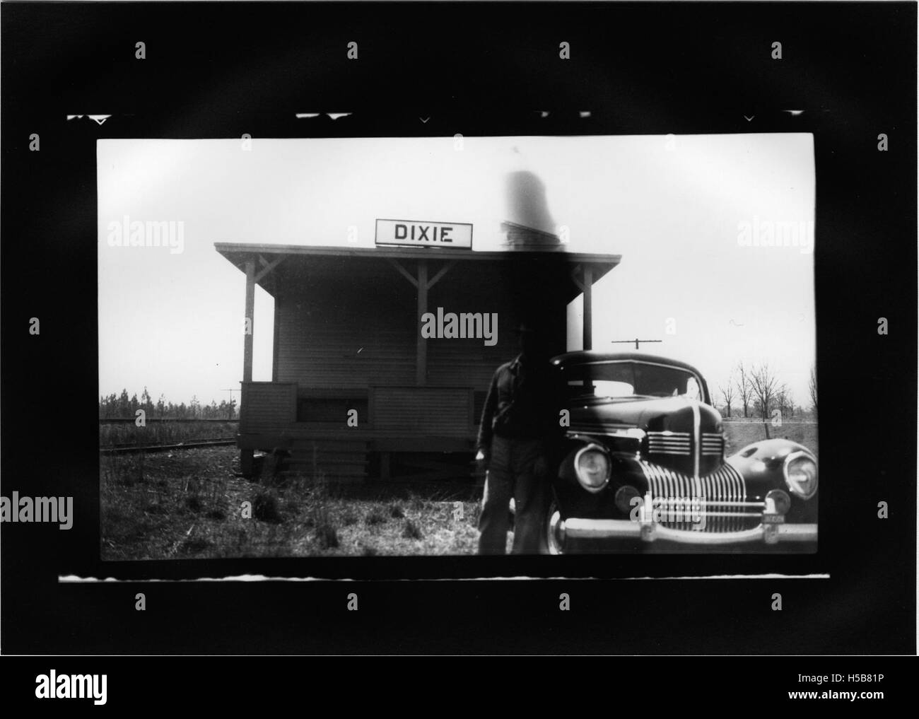 A historical photograph or record referring to the town of Dixie ...