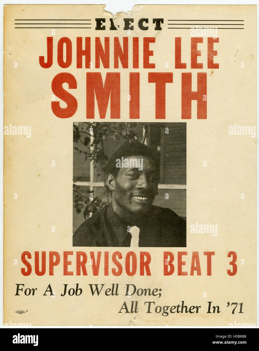 Johnnie Lee Smith was a political candidate whose campaign focused on ...