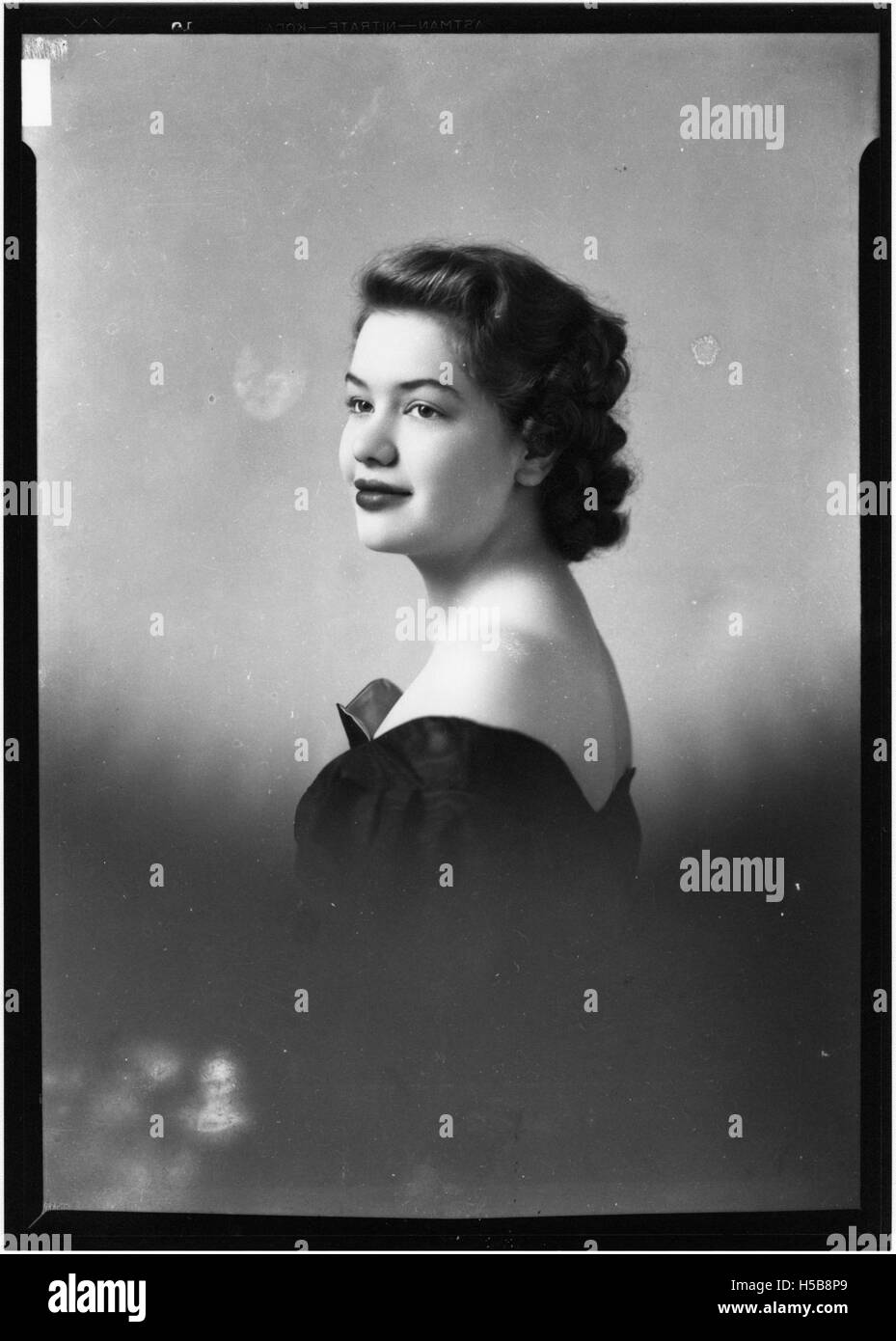 This portrait photograph captures Marianne Thaxton, a notable figure in ...