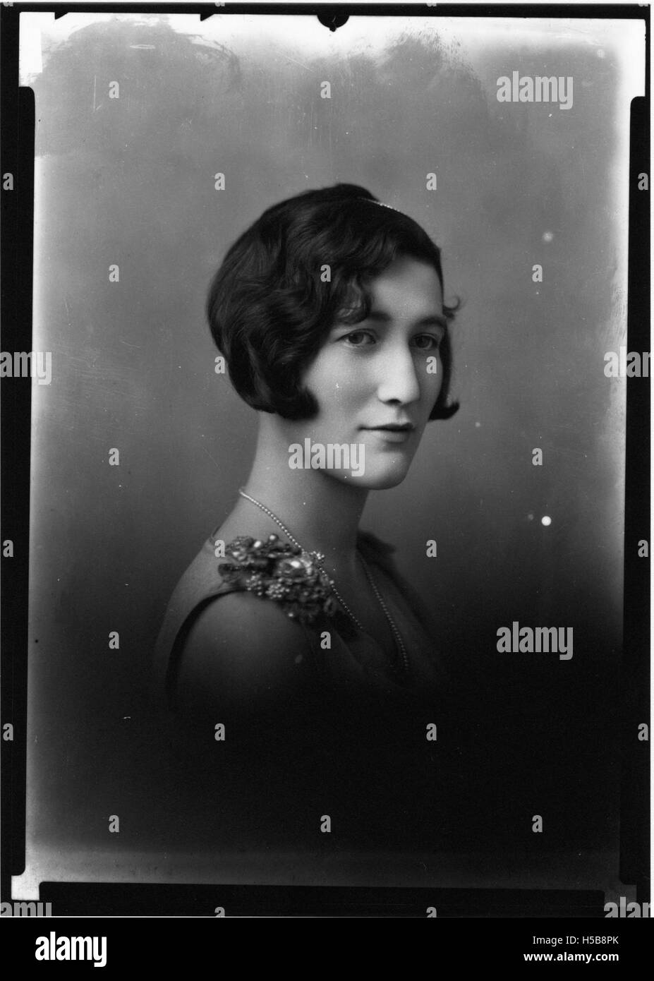 Portrait photograph of unidentified woman Stock Photo - Alamy
