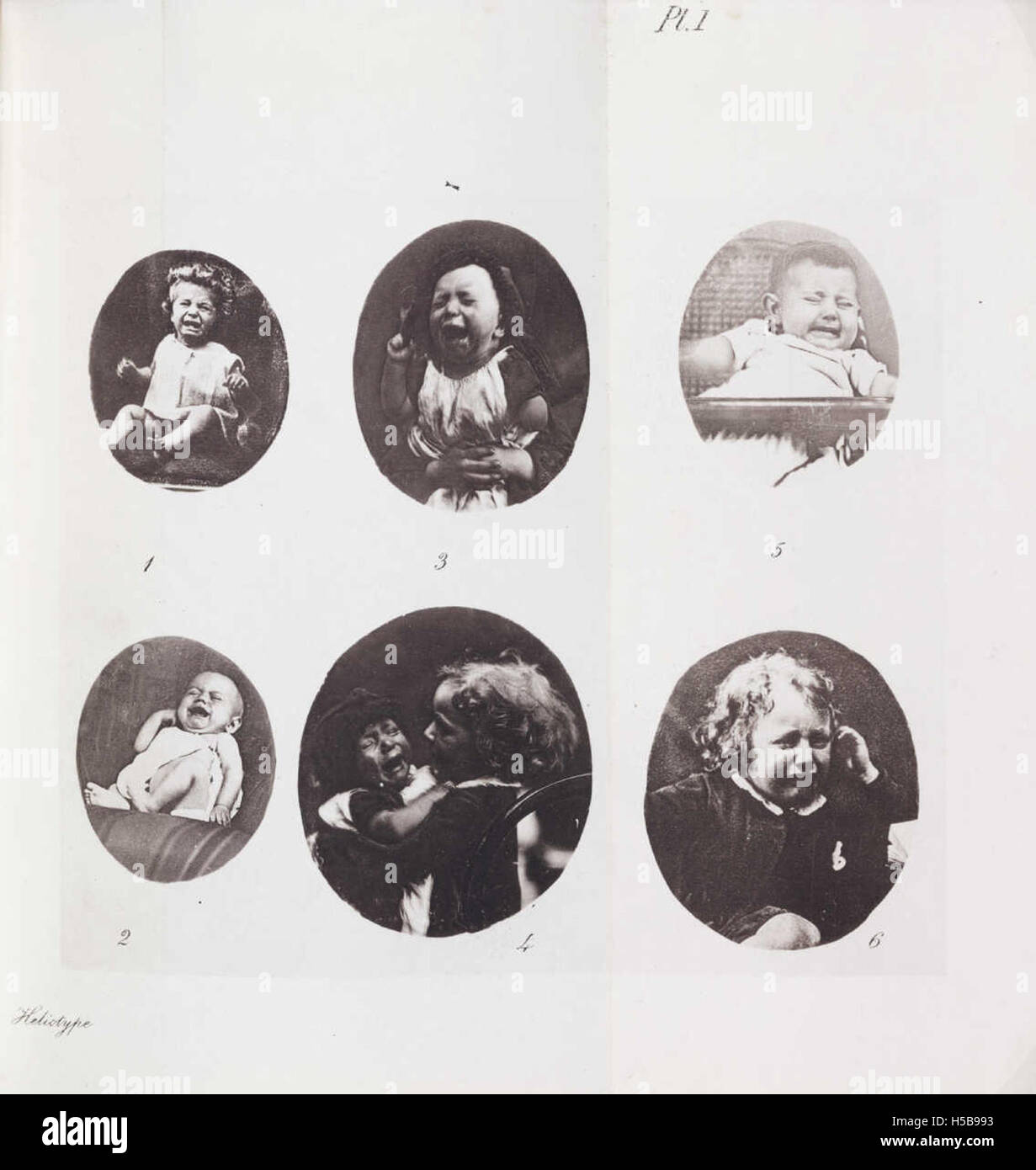 'Expressions of Suffering - Weeping' is a section from Charles Darwin's ...