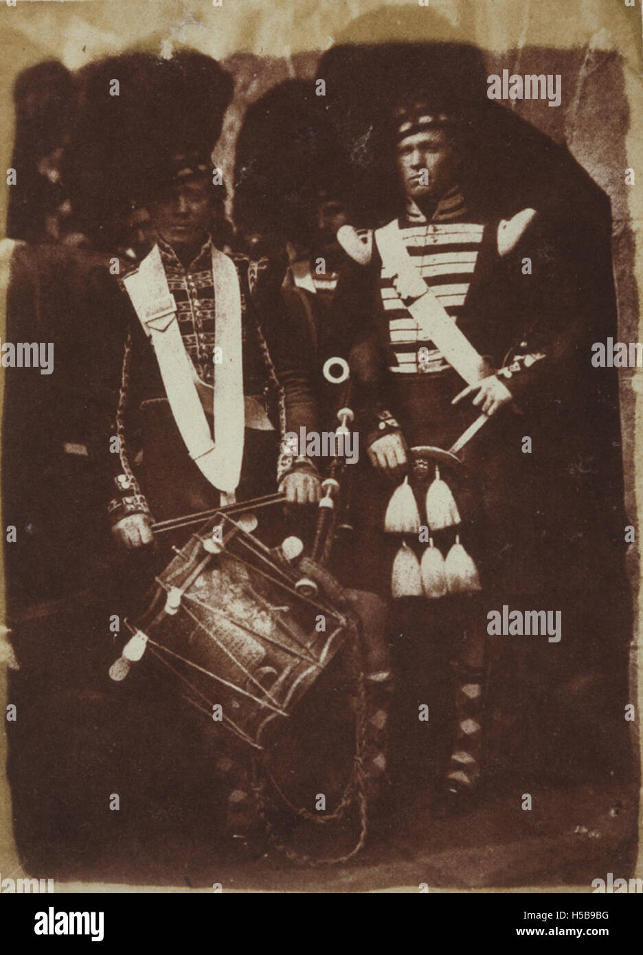 lleries 3102958732 Piper and Drummer of the 92nd Gordon Highlanders ...