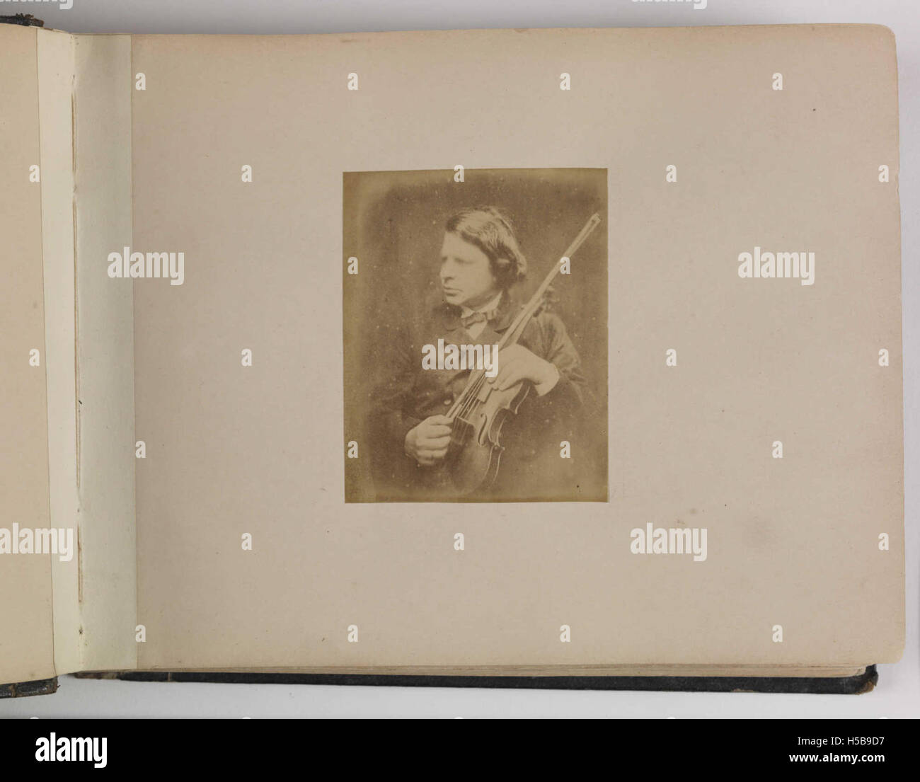 Joseph Joachim, a renowned violinist and composer, is depicted in this ...