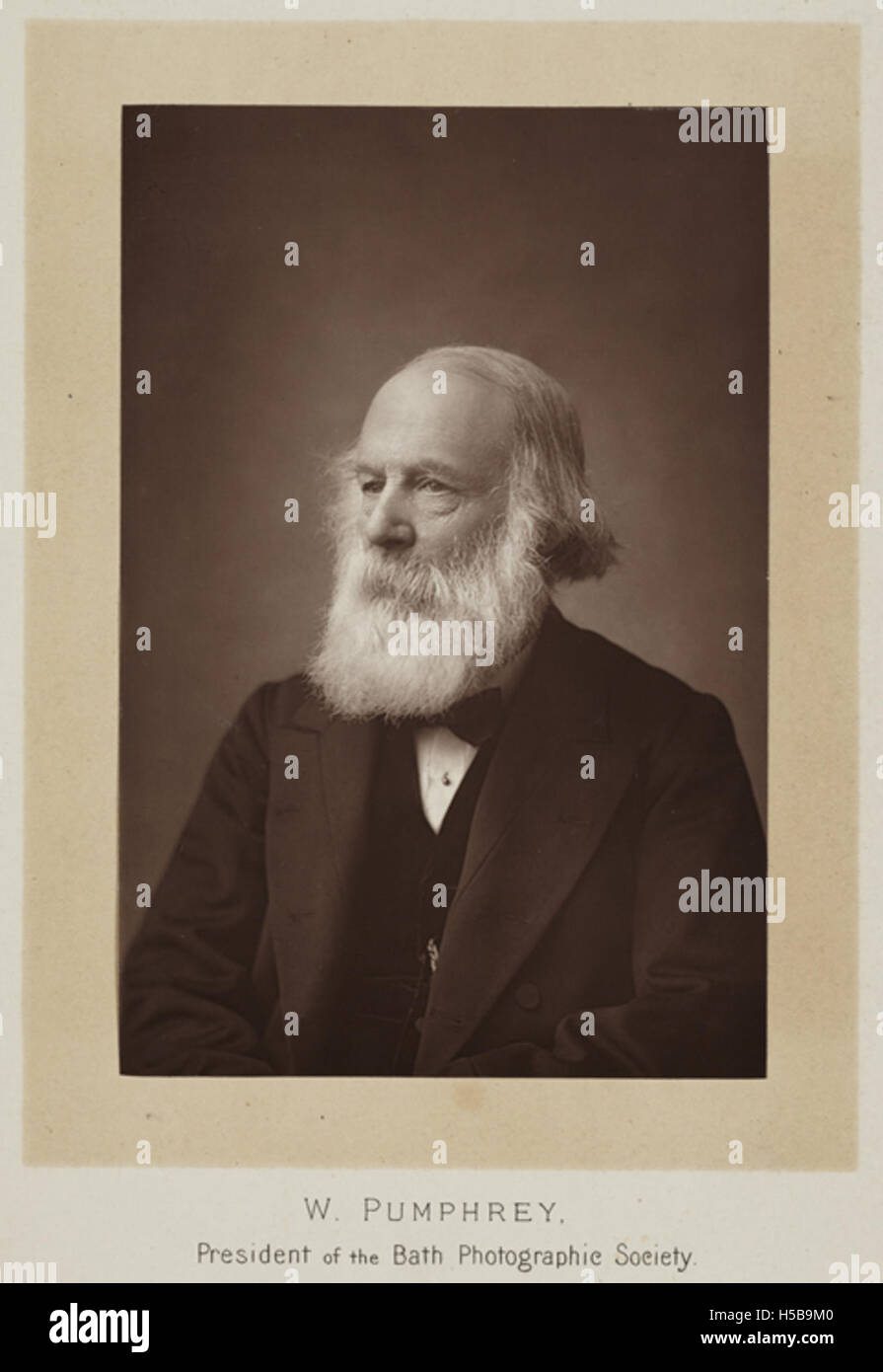 W. Pumphrey served as the President of the Bath Photographic Society ...
