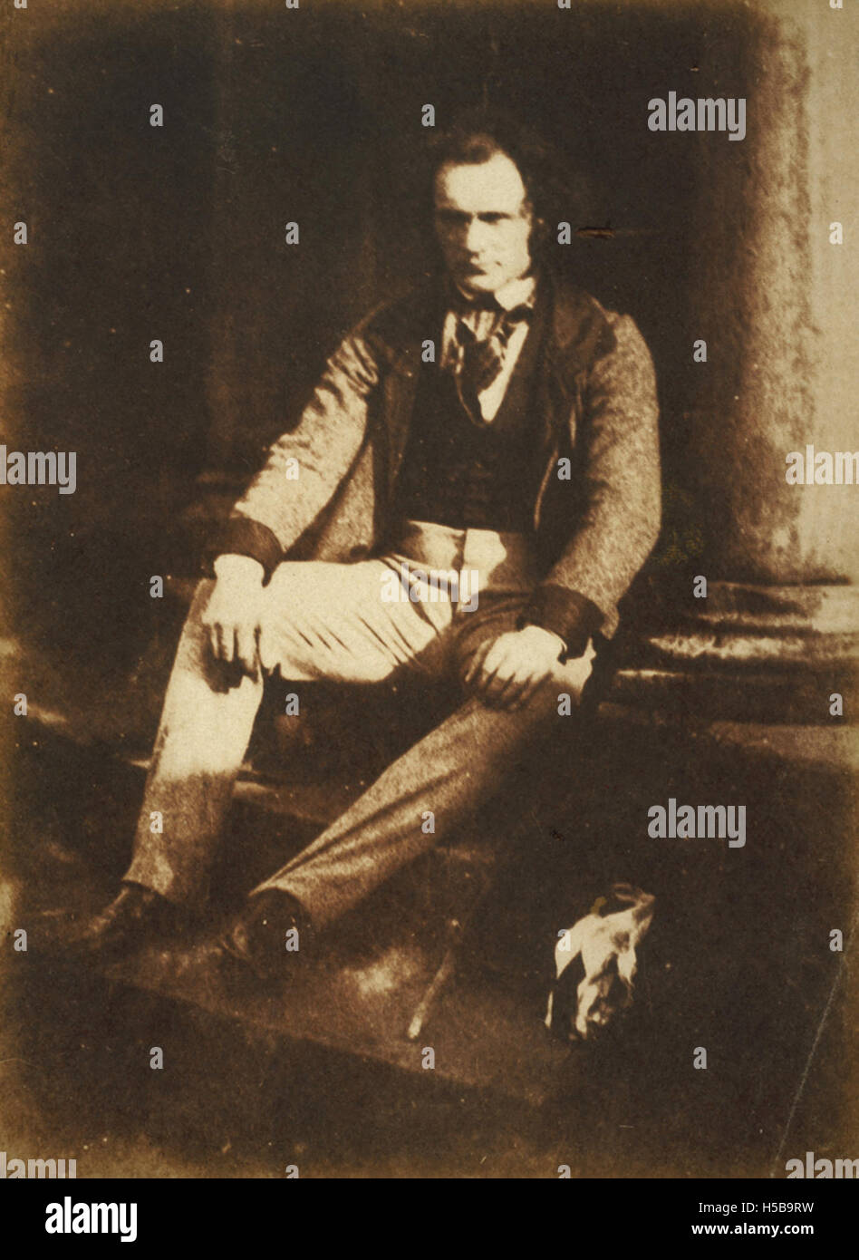 A portrait of Thomas Duncan, a Scottish artist (1807–1845), known for ...