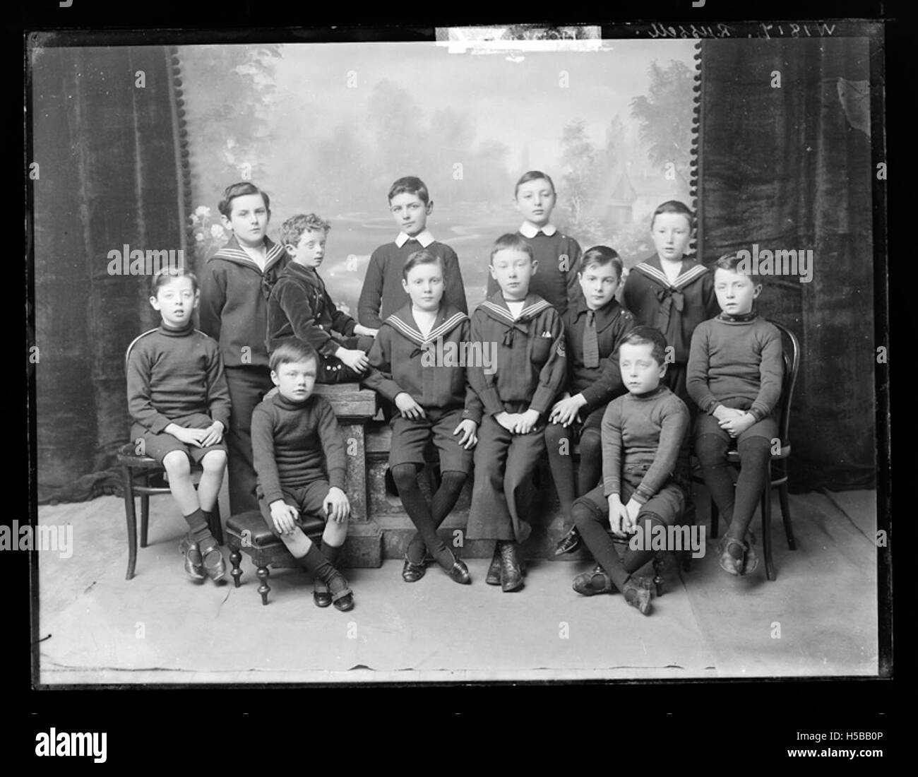 This photograph showcases a group of Scouts, depicting their activities ...