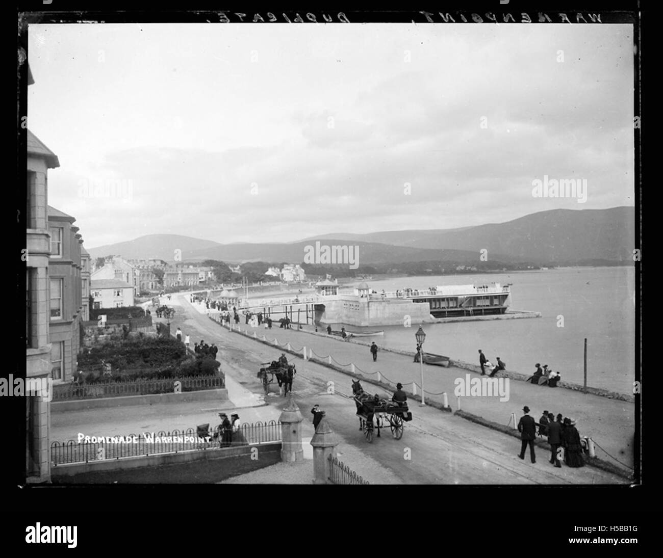 An image of the Warrenpoint Promenade, located in Northern Ireland ...