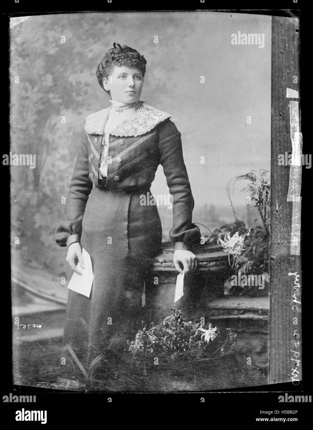 This title likely refers to a woman named Lady Sherry. The photograph ...