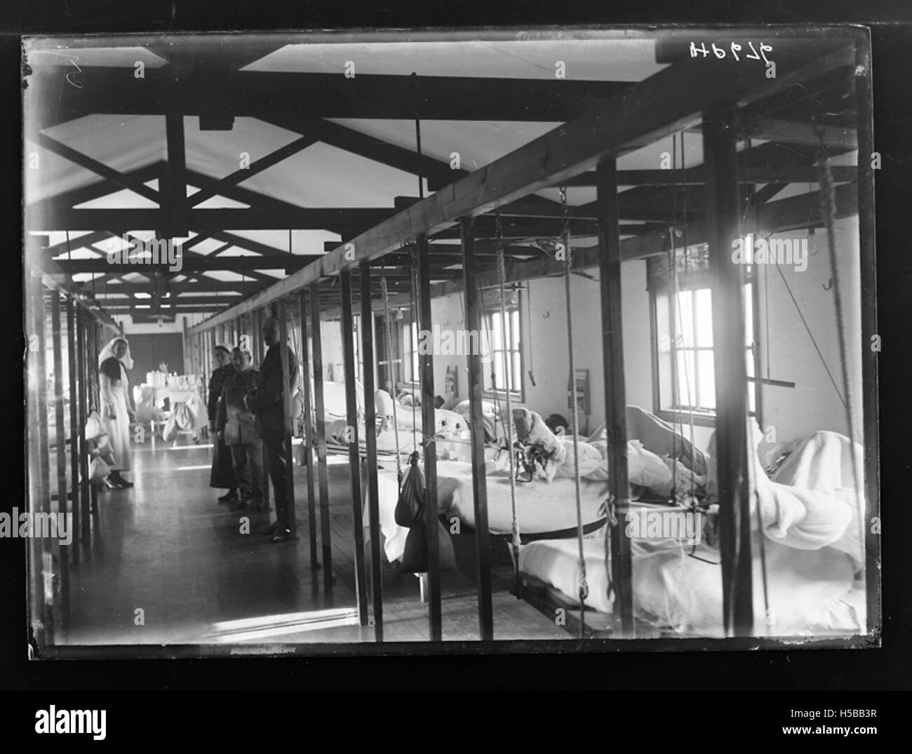 Old military hospital Black and White Stock Photos & Images - Alamy
