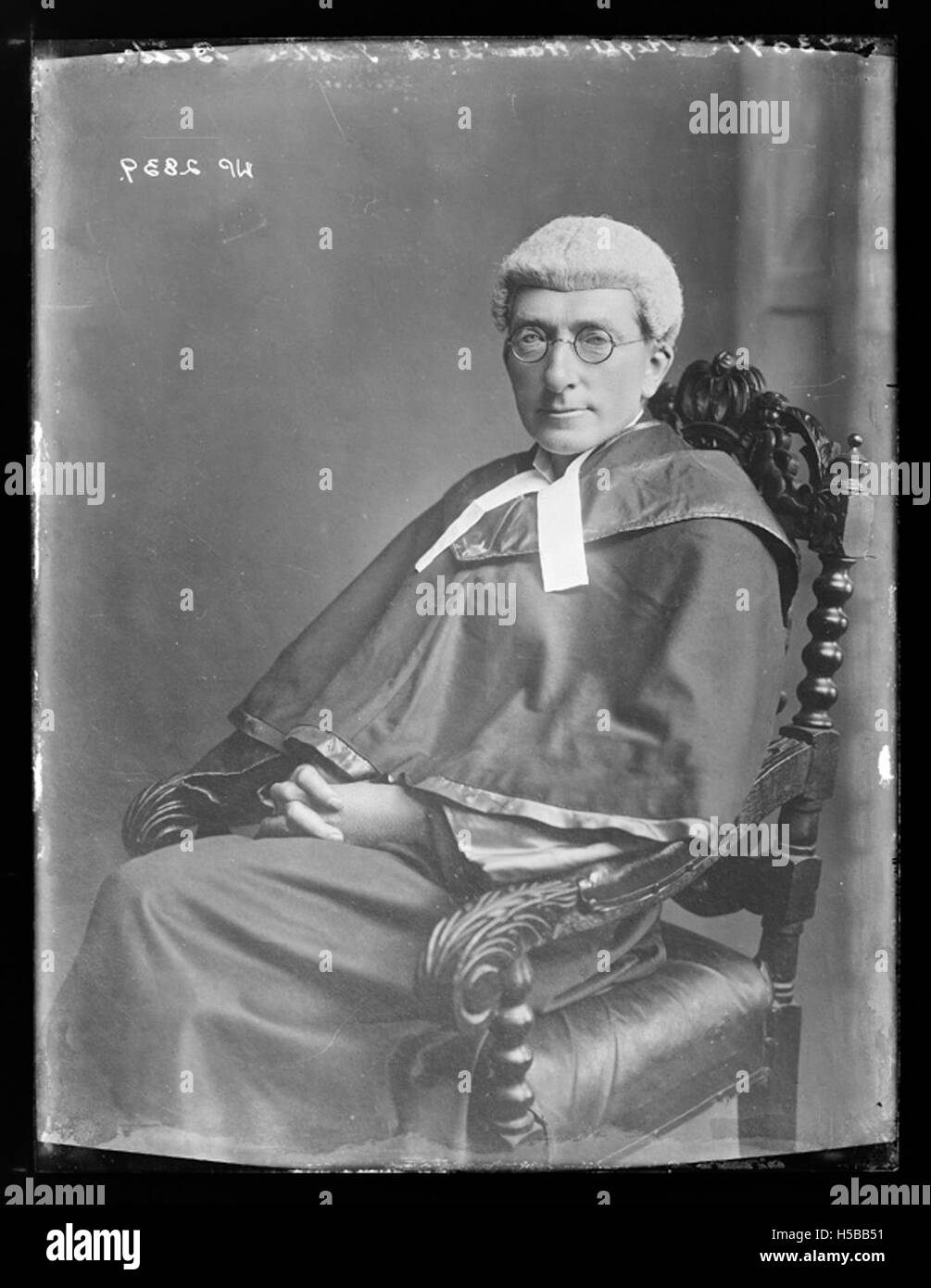 Lord Justice Best, a notable figure in British law, is depicted in this ...