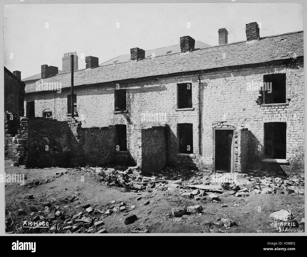 This is a reference to a detailed map of Little York Street, showing ...