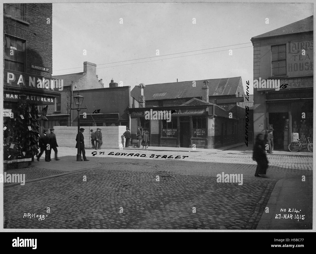 This image depicts a plan of the B.C.A. (Building Code Authority) 1911 ...
